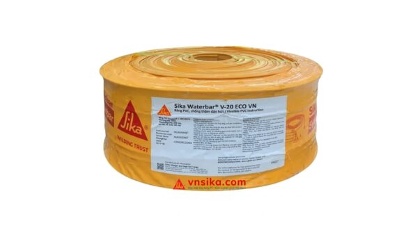 Sika Waterbar V-20 ECO VN | Băng Cản Nước PVC Chống Thấm Mạch Ngừng ...